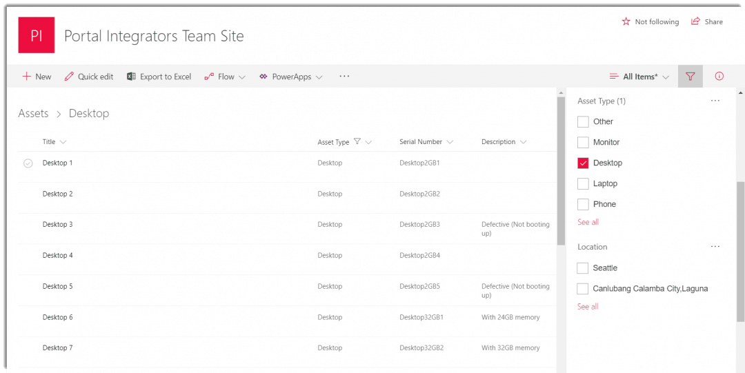Smart Filters in SharePoint Lists and Libraries